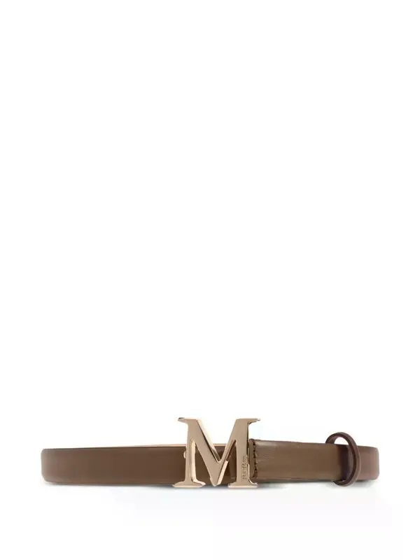 Max Mara M-logo Leather Belt