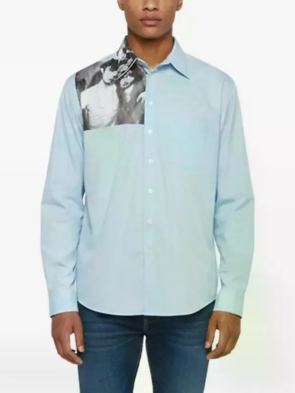 Raf Simons Photograph-print Button-up Shirt