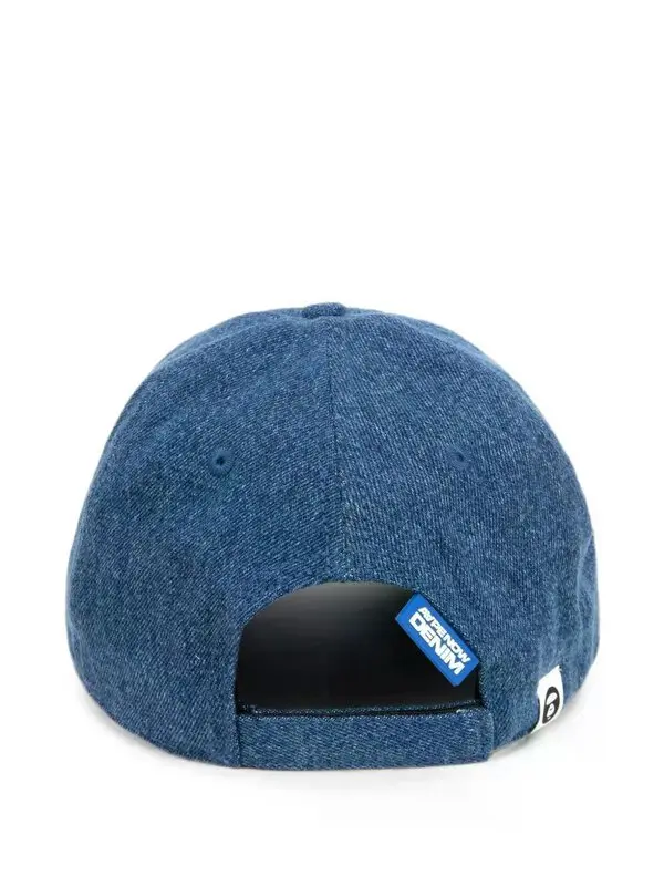 AAPE BY *A BATHING APE Moonface Embroidered Baseball Cap