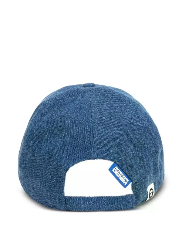 AAPE BY *A BATHING APE Embroidered Baseball Cap - Blue