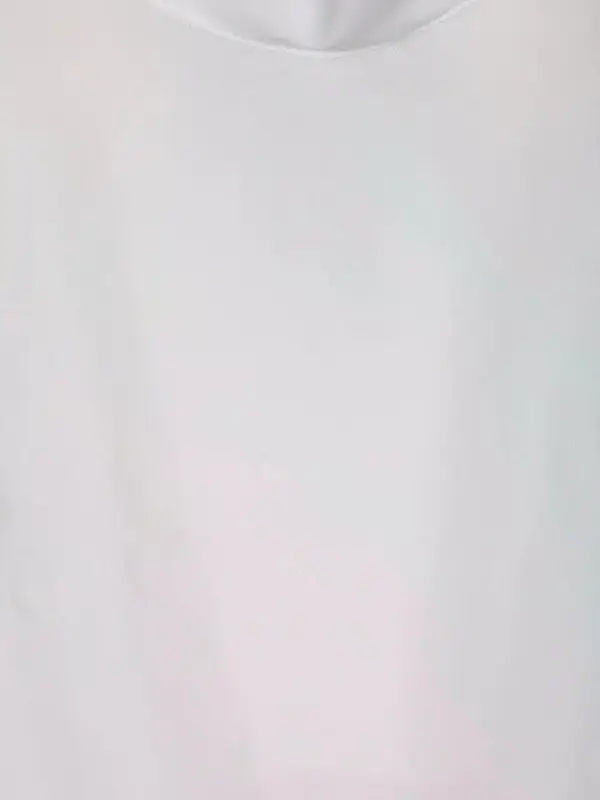 ERMANNO FIRENZE Pearl-embellished V-neck Blouse