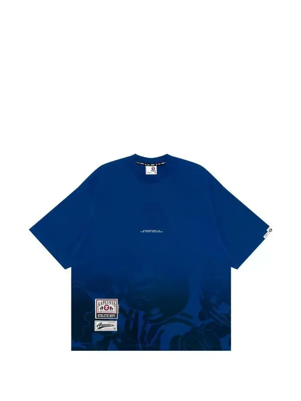 AAPE BY *A BATHING APE Moonface Embossed T-shirt