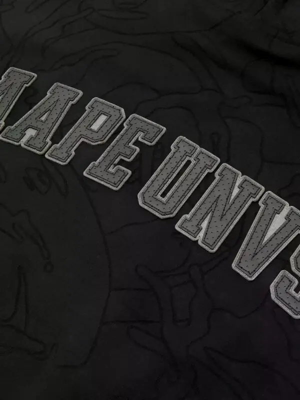 AAPE BY *A BATHING APE Moonface Logo Camo-print Hoodie