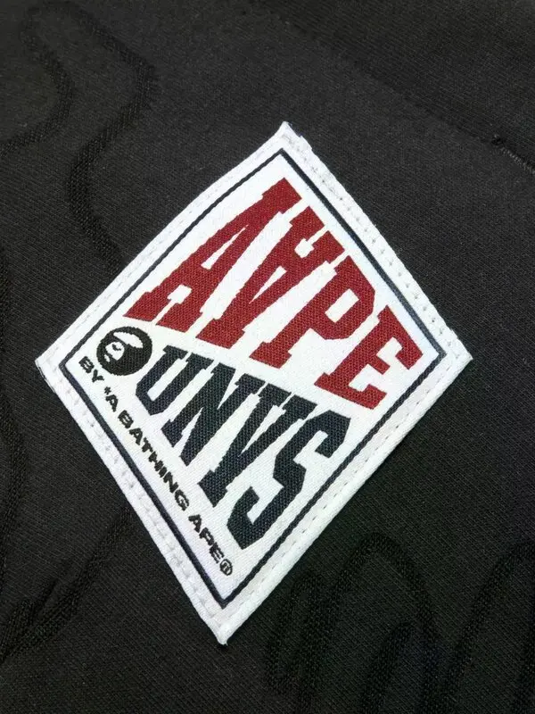 AAPE BY *A BATHING APE Moonface Logo Camo-print Hoodie