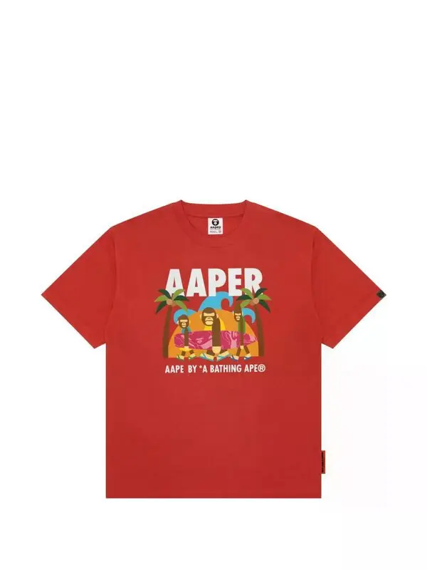 AAPE BY *A BATHING APE Aaper Graphic-print T-shirt