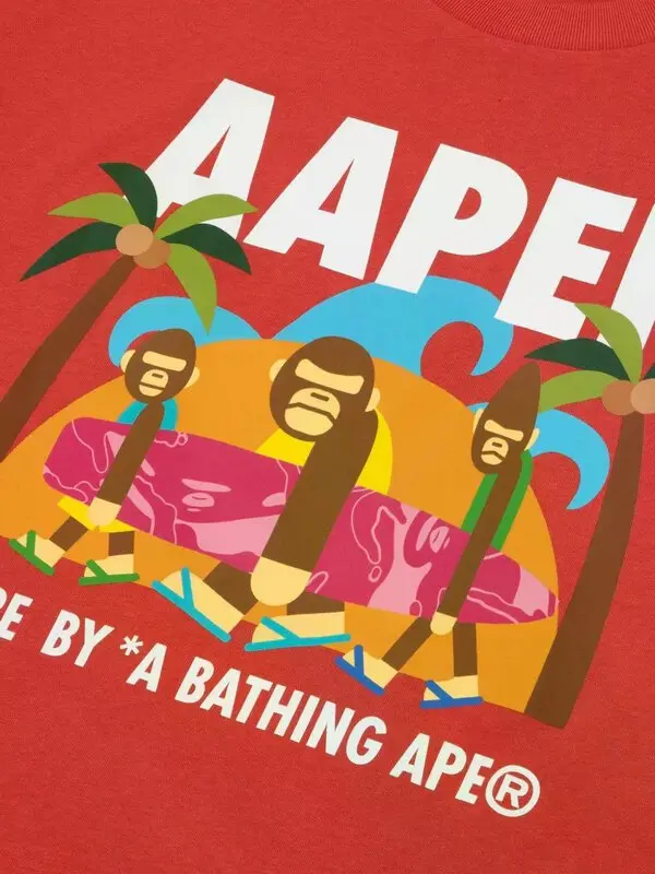 AAPE BY *A BATHING APE Aaper Graphic-print T-shirt