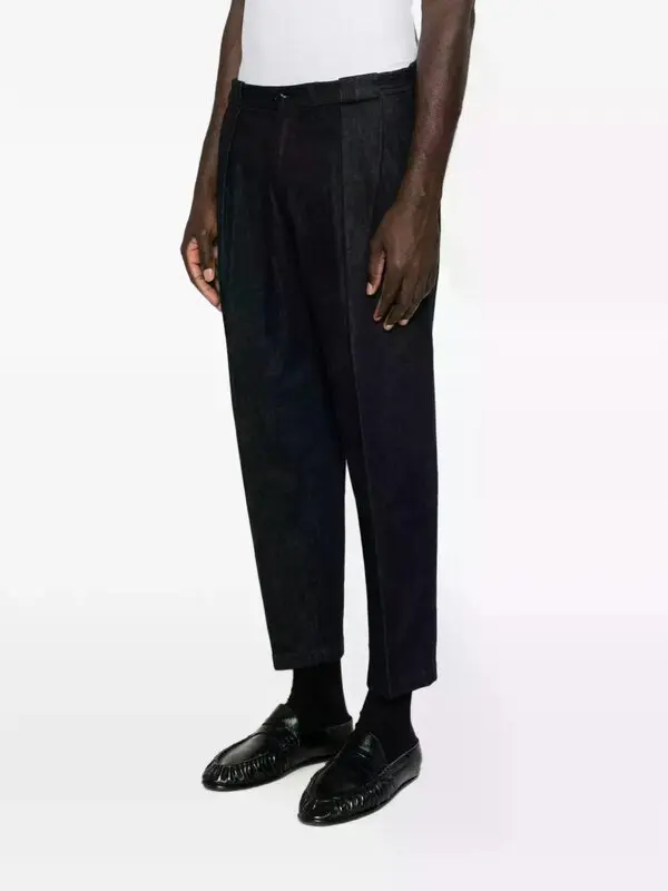 BRIGLIA 1949 Pleated Tapered-leg Jeans