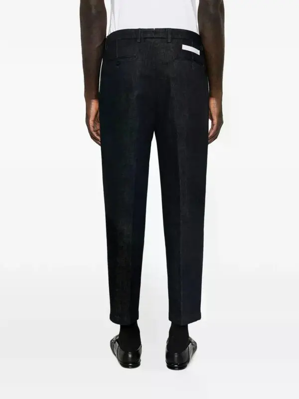 BRIGLIA 1949 Pleated Tapered-leg Jeans