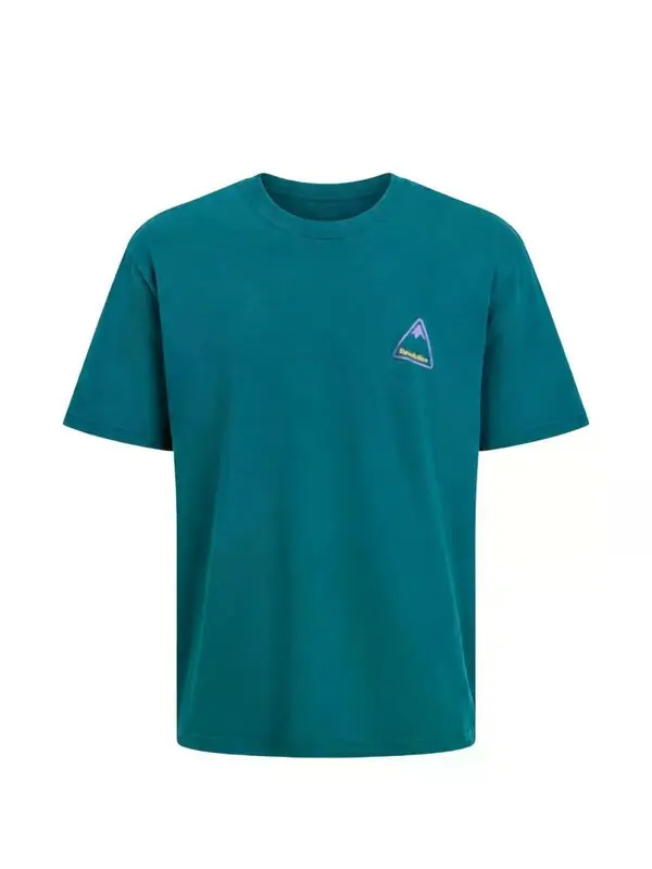 REVOLUTION NOW Logo-print Crew-neck T-shirt