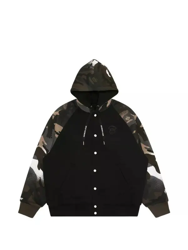 AAPE BY *A BATHING APE Moonface Camo Reversible Hooded Jacket