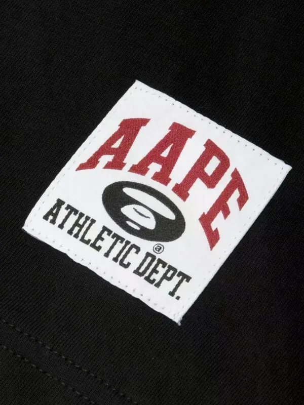 AAPE BY *A BATHING APE A Logo-patch Layered-effect T-shirt