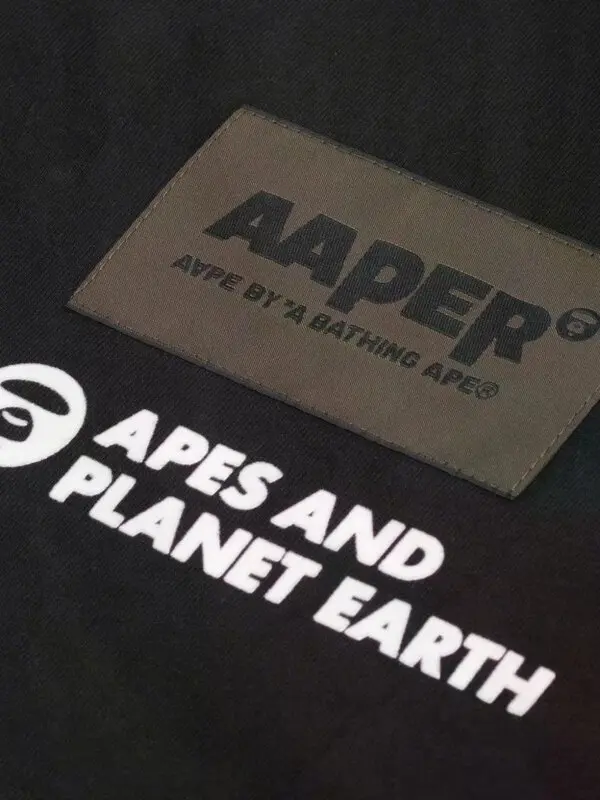 AAPE BY *A BATHING APE Logo-patch Sweatshirt