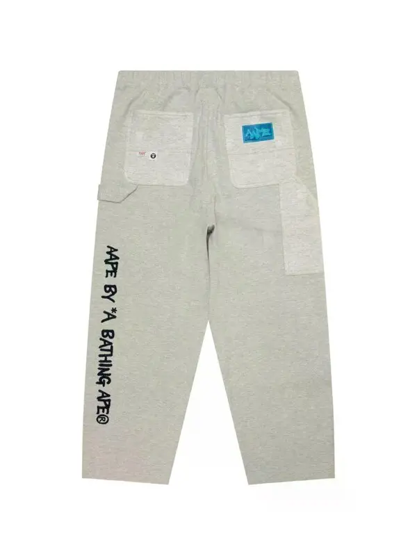 AAPE BY *A BATHING APE Logo-patch Track Pants