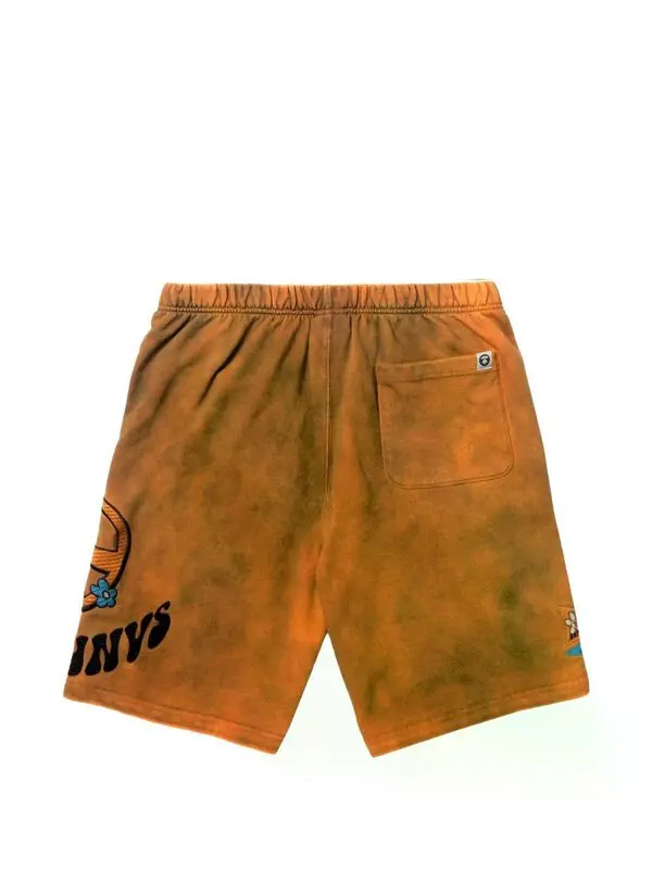 AAPE BY *A BATHING APE Moonface-patch Shorts
