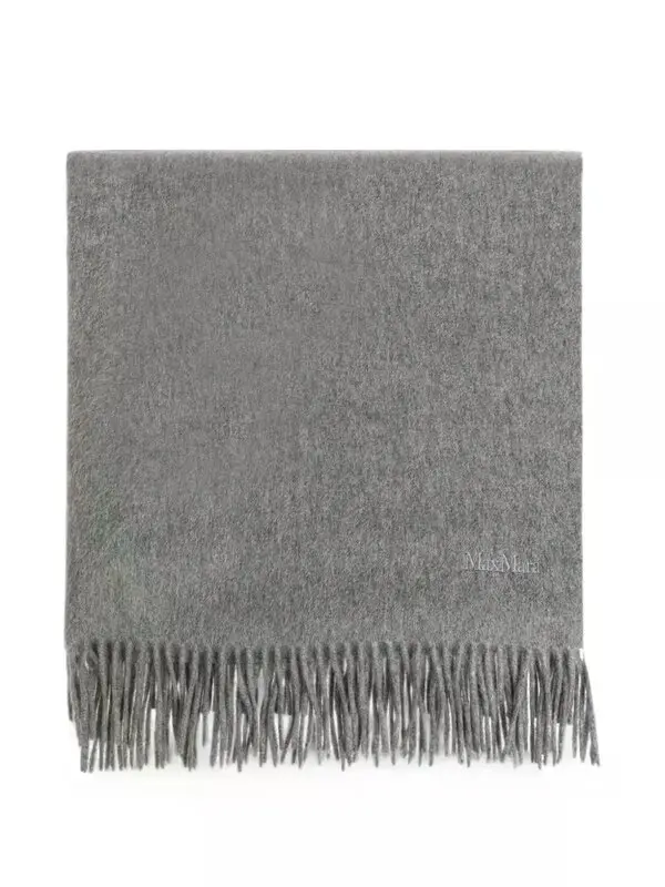 Max Mara Fringed Cashmere Scarf