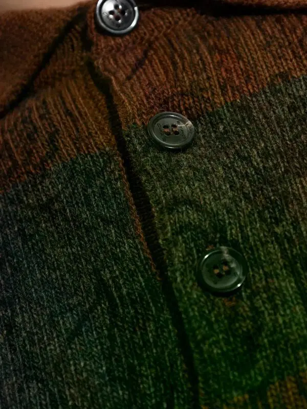 Etro Paisley-pattern Striped Polo Sweater