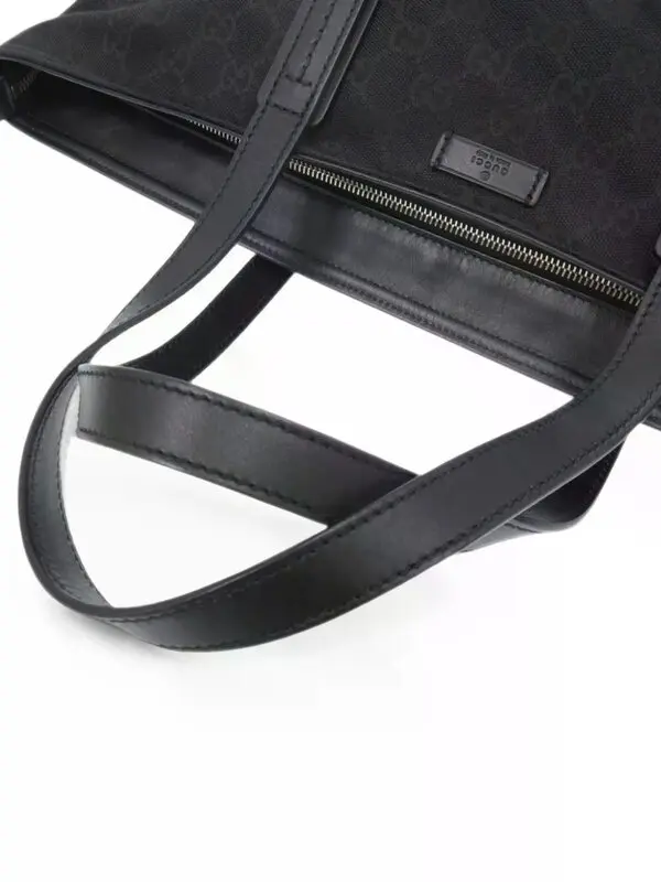 Gucci 2000-2015 Gg Canvas Web Tote Bag