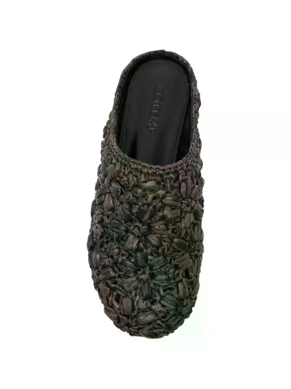 COTEMP Woven Slip-on Mules