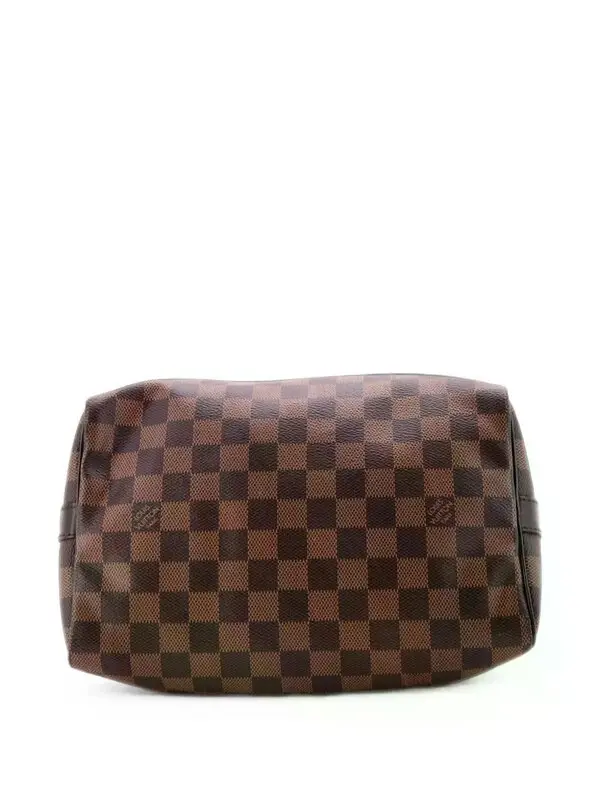 LOUIS VUITTON Speedy Bandouliere Damier 25 Satchel - Brown