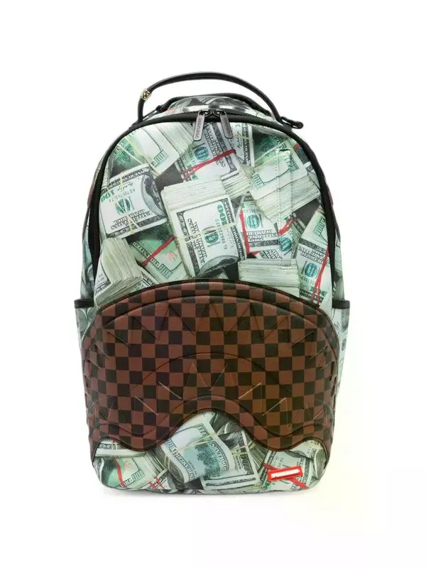 SPRAYGROUND Graphic-print Shark Mouth Backpack