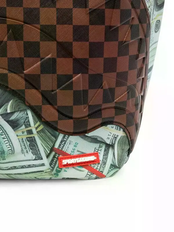 SPRAYGROUND Graphic-print Shark Mouth Backpack