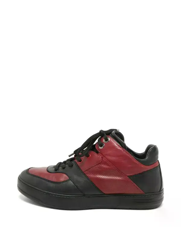 FERRAGAMO Lace-up-fastening Sneakers - Red