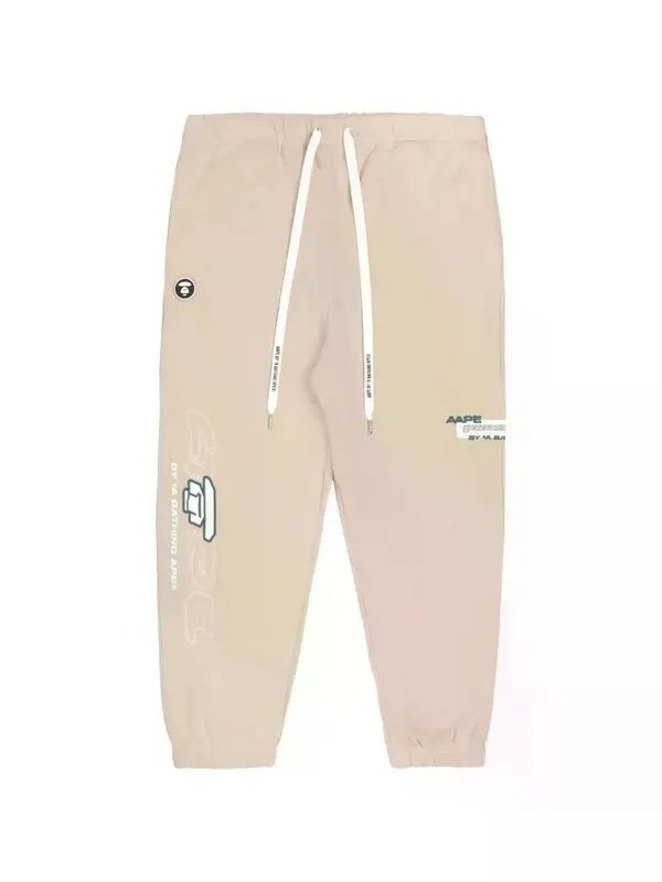 AAPE BY *A BATHING APE Graphic-embroidered Track Pants