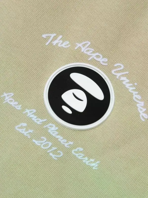 AAPE BY *A BATHING APE Moonface-detail Raglan-sleeve Sweatshirt