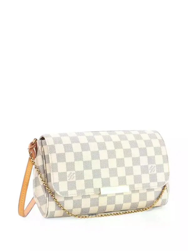 LOUIS VUITTON Damier Mm Crossbody Bag - White