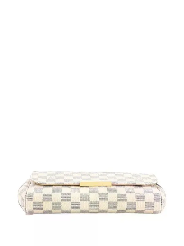 LOUIS VUITTON Damier Mm Crossbody Bag - White