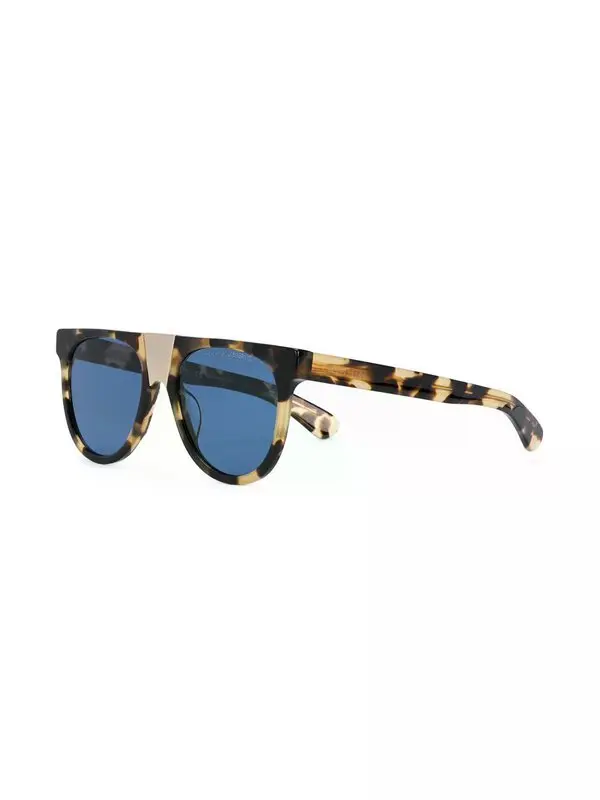 Calvin Klein Round Frame Sunglasses