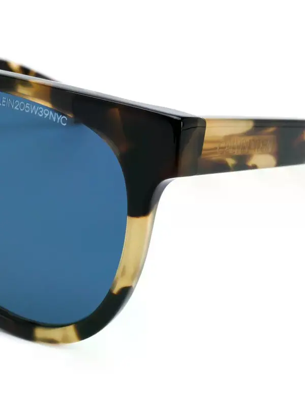 Calvin Klein Round Frame Sunglasses