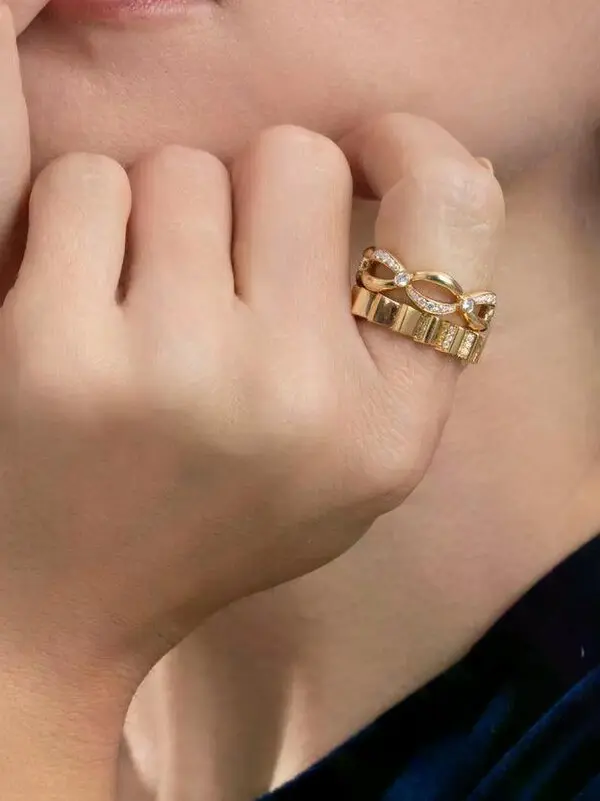CICADA JEWELRY 18k Yellow Diamond Ring
