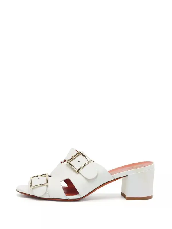 Santoni Double Buckle Sandals