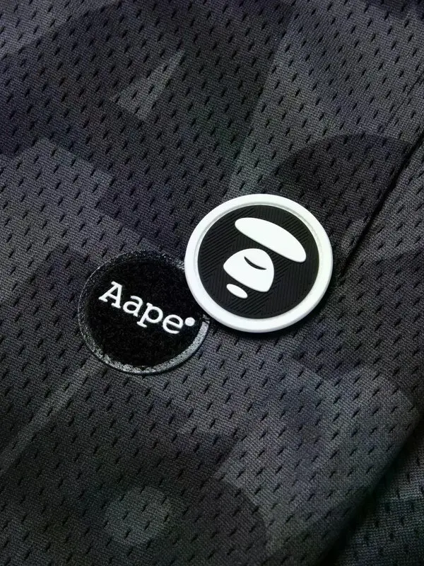 AAPE BY *A BATHING APE Moonface-detail Shorts