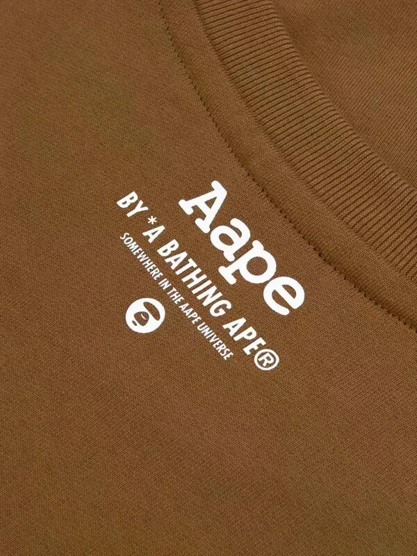 AAPE BY *A BATHING APE Moonface-patch Sweatshirt