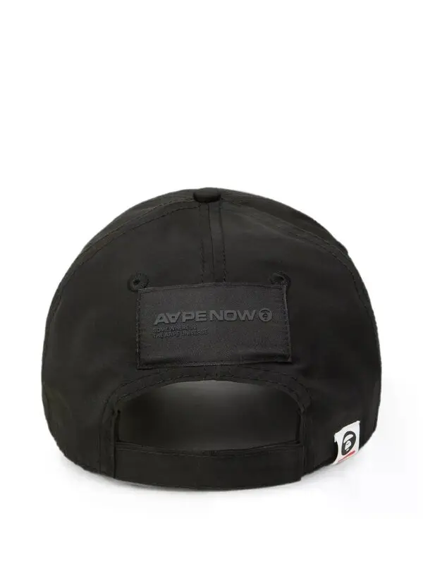 AAPE BY *A BATHING APE Moonface Embroidered Baseball Cap