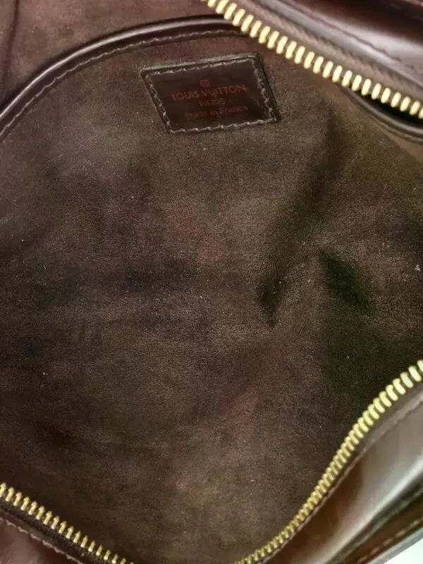 LOUIS VUITTON Pochette Saint Louis Damier Clutch Bag - Brown