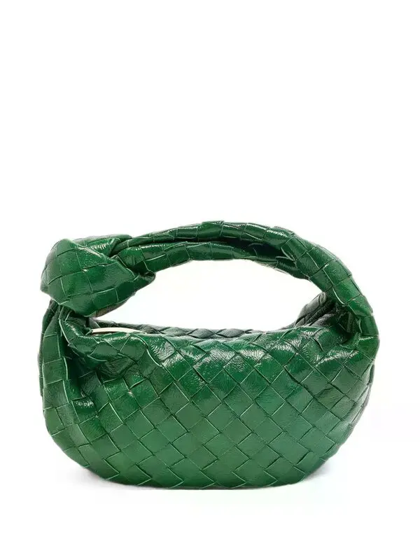 Bottega Veneta Mini Jodie Intrecciato Handbag - Green