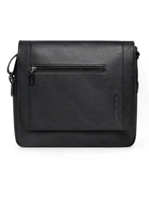 PIQUADRO Logo-embossed Messenger Bag