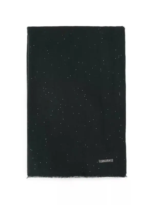 Faliero Sarti Sequin-embellished Frayed Scarf