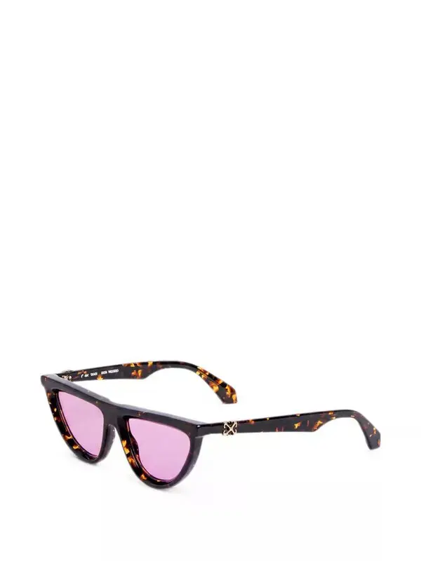 Off-White Geometric Frame Sunglasses