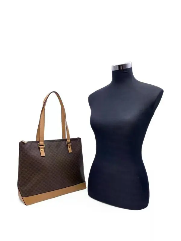Celine Macadam Canvas Tote Bag