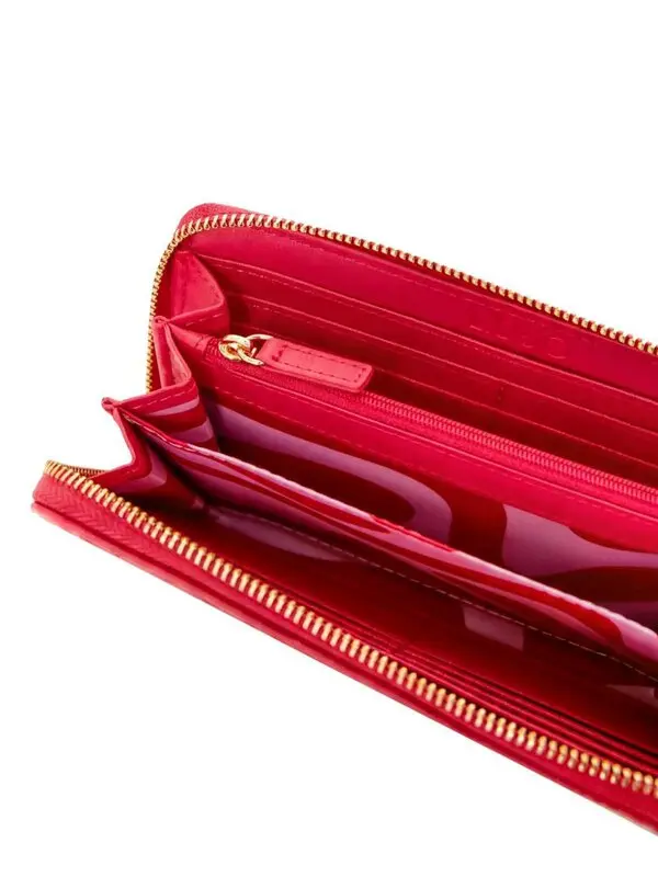 Liu Jo Monogram-embossed Zip-around Wallet
