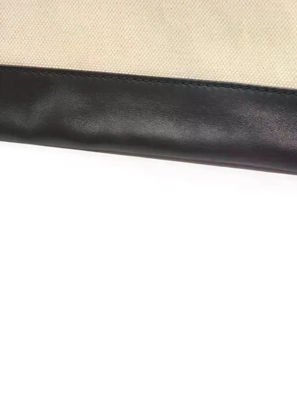 Balenciaga Canvas Navy Clip M Clutch Bag
