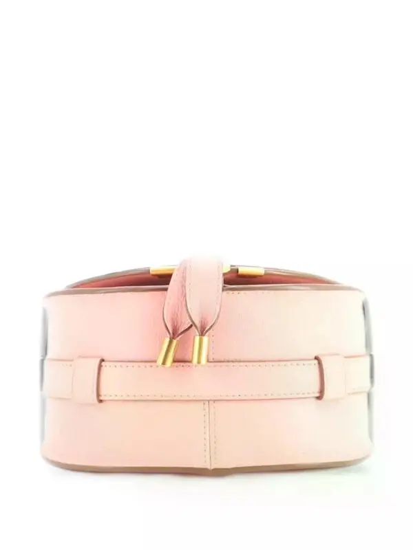 Chloé Marcie Leather Mini Crossbody Bag - Pink