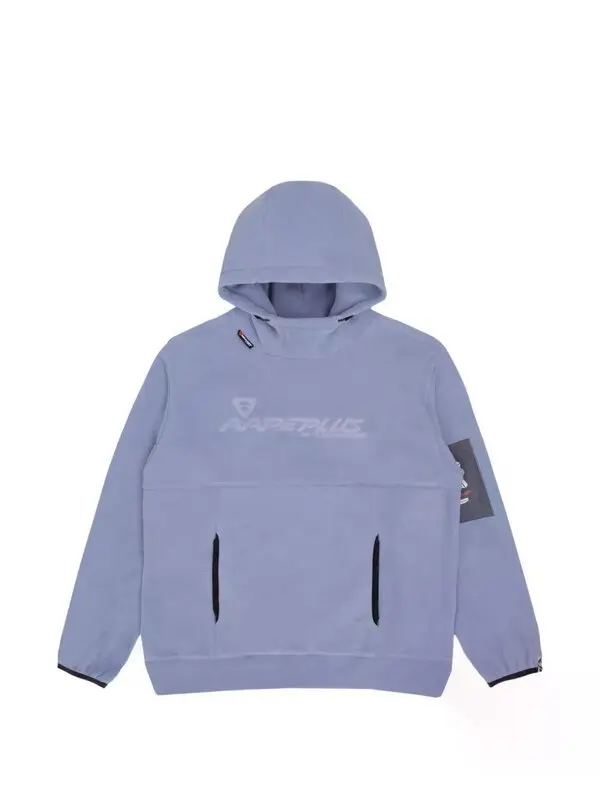 AAPE BY *A BATHING APE Logo-print Fleece Hoodie