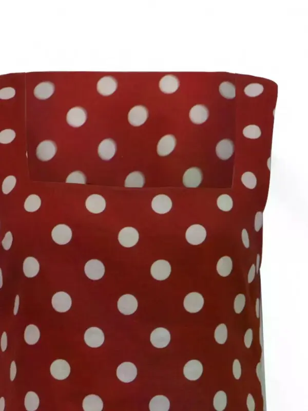 Posse Alice Polka-dot Sleeveless Square Neck Dress