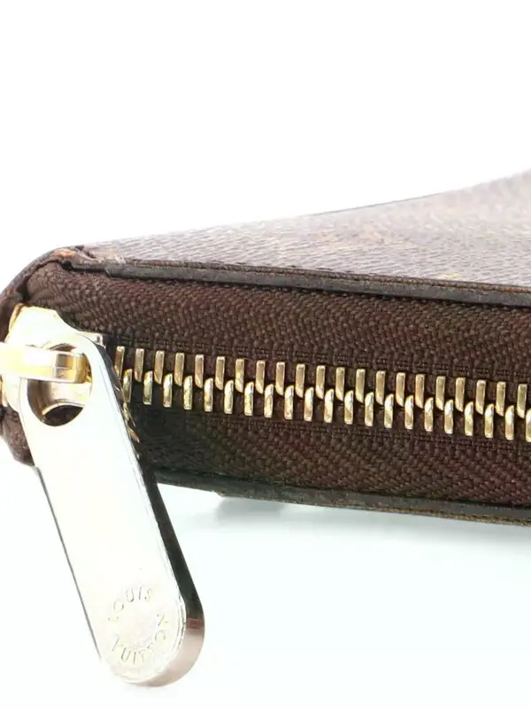 LOUIS VUITTON Zippy Wallet Monogram Canvas Small Wallets - Brown