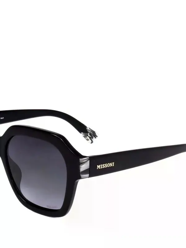 Missoni Geometric Frame Sunglasses